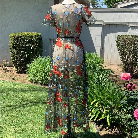 LuLaRoe | Dresses | Lularoe Deanne Ii Sheer Maxi Dress Cover Up | Poshmark